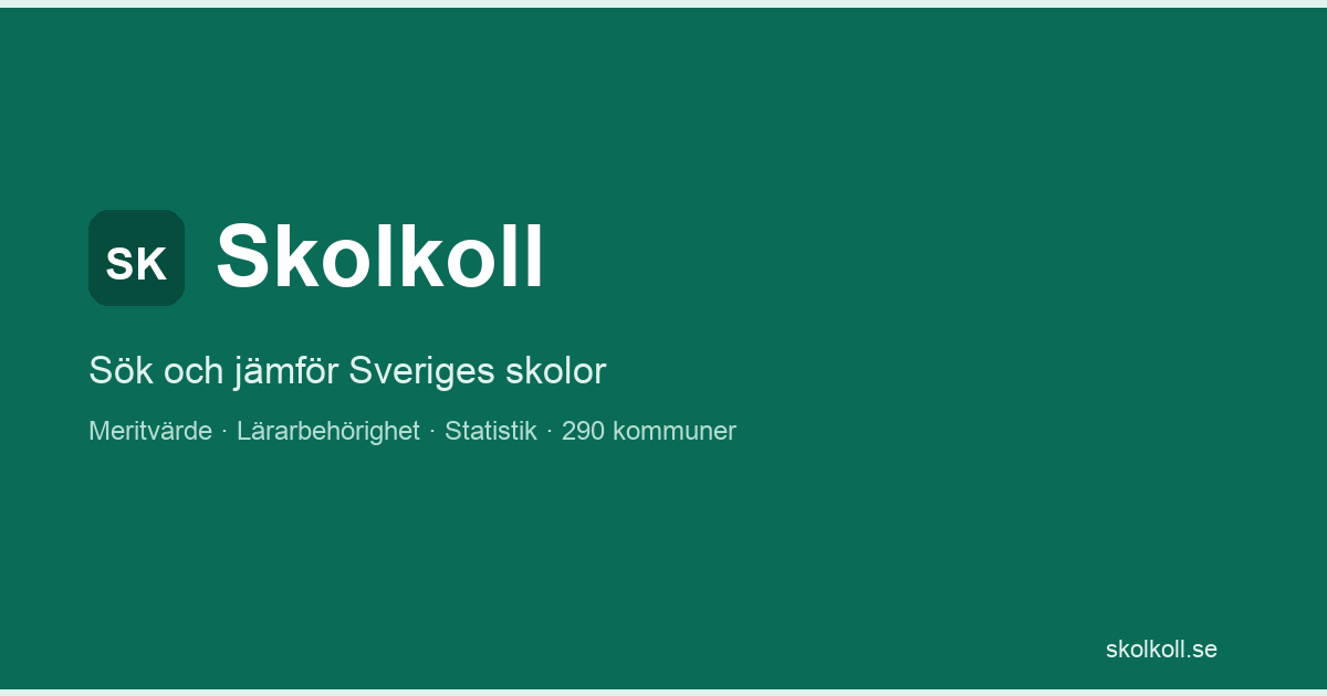 Nora kommun – 20 skolor | Skolkoll